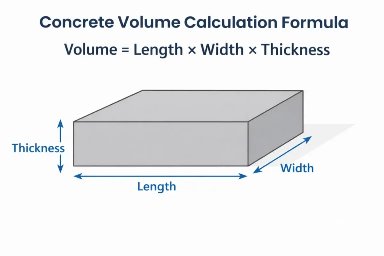 Free Concrete Volume Calculator – Calculate Cubic Feet, Yards & Bags